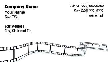 Hollywood Business Cards