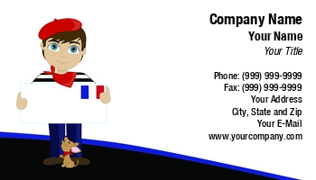 Translation Services Business Cards