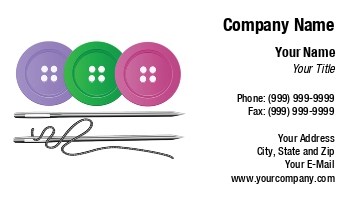 Sewing Business Cards