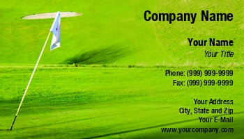 Turf Business Cards