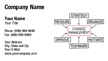 Management Consultant Business Cards