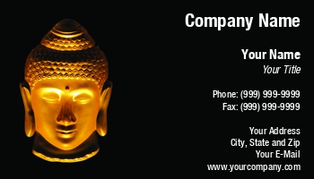 Buddhism Business Cards
