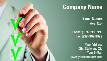 Chief Financial Officer Business Cards