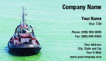 Marine Services Business Cards