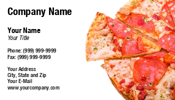 Concessions Business Cards