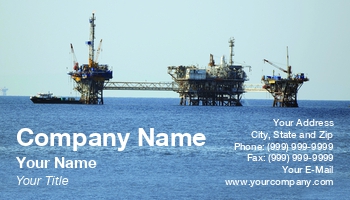 Oil and Gas Business Cards