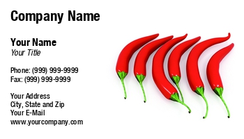 Spices Business Cards