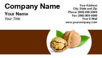 Nut Business Cards