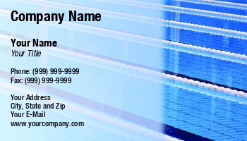 Pool Cleaning Business Cards
