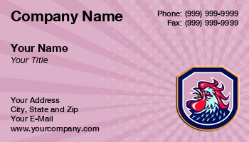 Poultry Business Cards