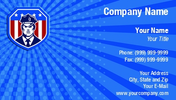 Security Guard Business Cards