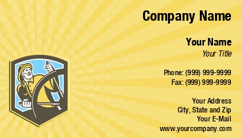Boat Captain Business Cards