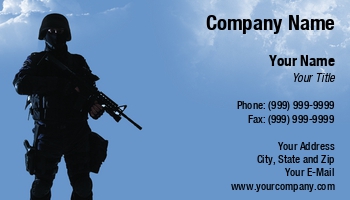 US Border Patrol Business Cards