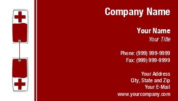 Red Cross Business Cards