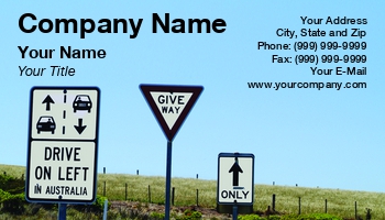 Drivers Business Cards