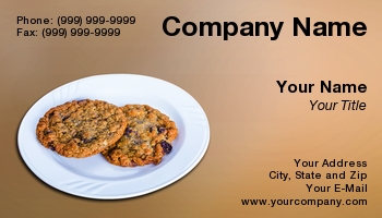 Cookies Business Cards