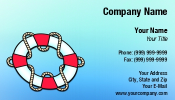 Lifeguard Business Cards