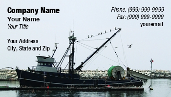 Boat Captain Business Cards