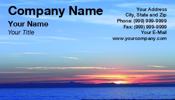 Weather Business Cards