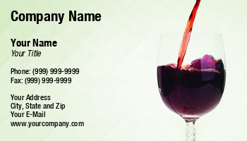 One Free Drink Business Cards