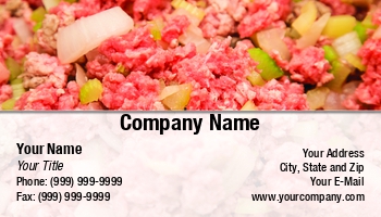 Meat Business Cards