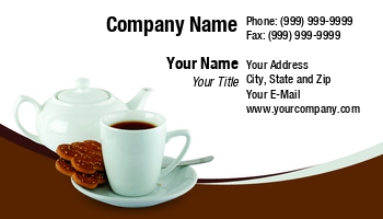 Tea Business Cards