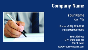 Secretary Business Cards