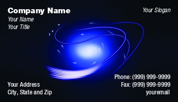 Special Effects Company Business Cards