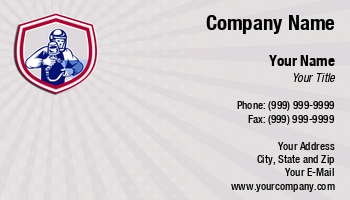 Powder Coating Business Cards