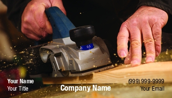 Carpenter Joiner Business Cards