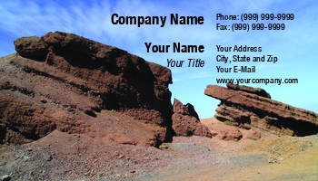 Geoscientist Business Cards