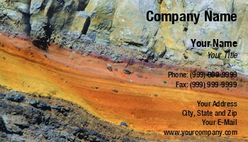 Geophysicist Business Cards