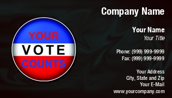 Democrat Business Cards