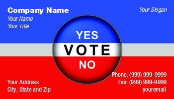 Democrat Business Cards