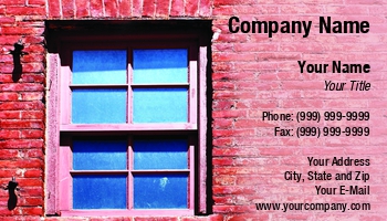 Siding Contractor Business Cards