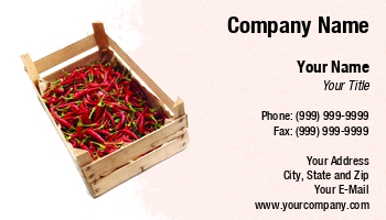 Spices Business Cards