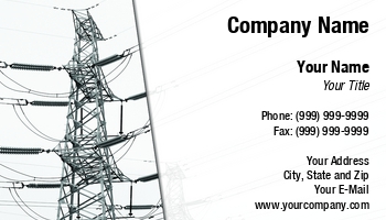 Electrical Business Cards