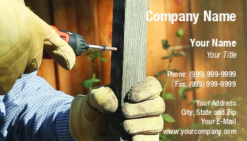 Drilling Business Cards