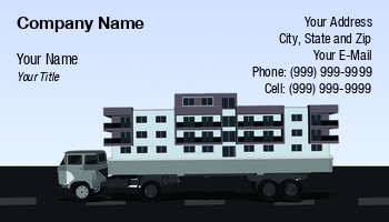 Movers Business Cards : Page 1 of 9