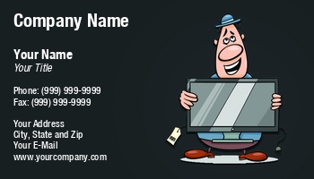 Salesman Business Cards