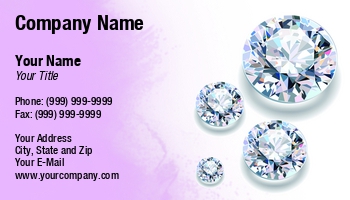 Gemologist Business Cards