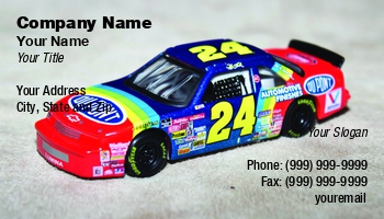 Auto Racing Business Cards