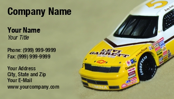 Motorsports Business Cards