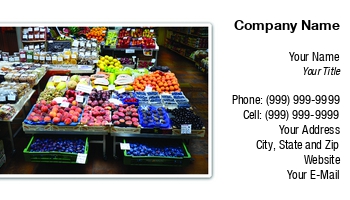 Merchandising Business Cards