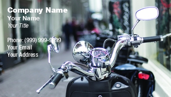 Motorcycles Business Cards