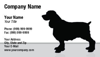 Template AT257813: Spaniel Dog