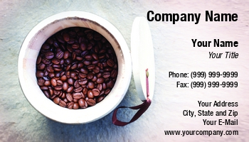 Coffee Roaster Business Cards