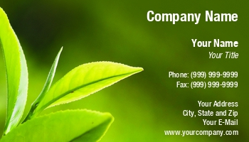 Herbal Business Cards
