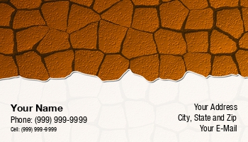 Geology Business Cards