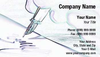 Journalism Business Cards